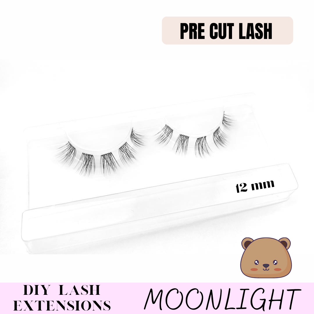 Pre cut DIY eyelash extensions "Moonlight" – cuppyco