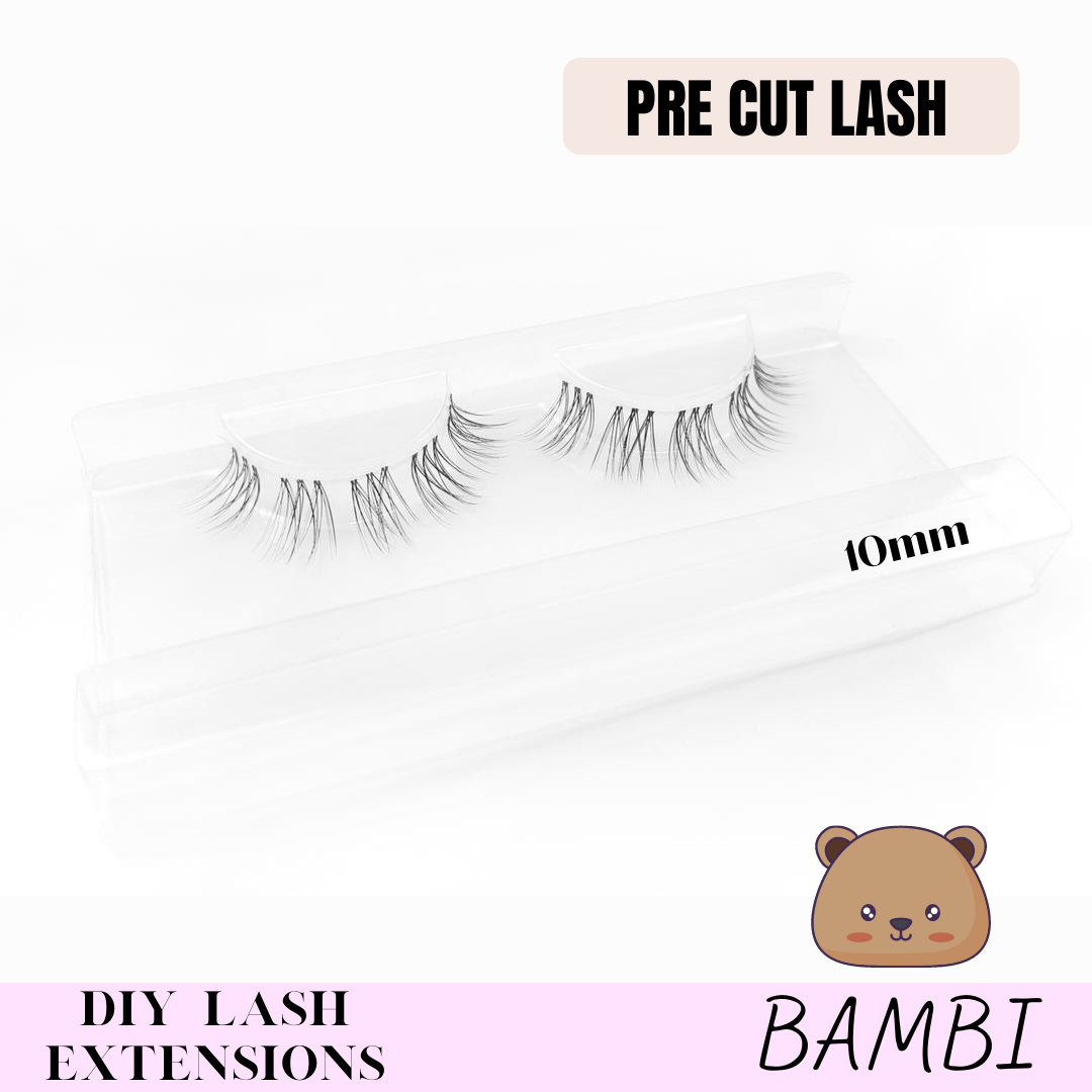 Pre cut DIY lash extensions "Bambi" – cuppyco